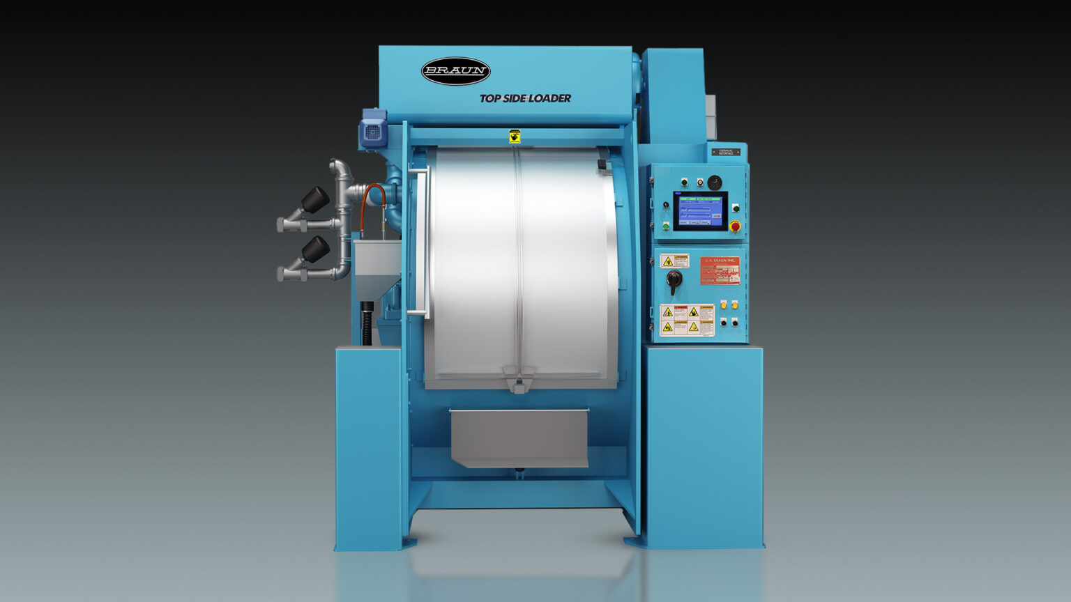 Top Side Loader Washer/Extractors (Medicare) - G.A. Braun, Inc.