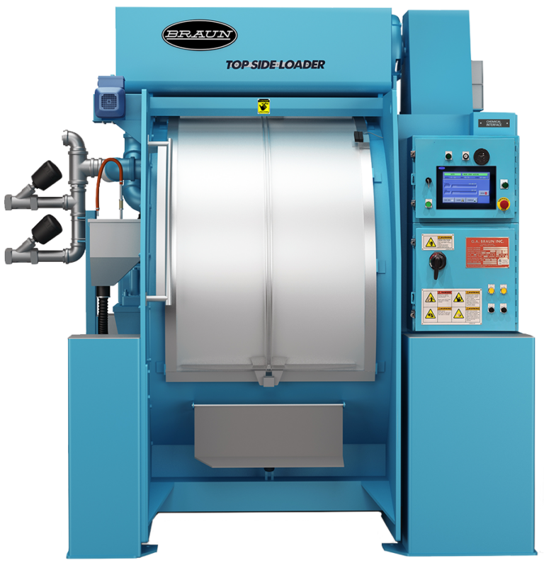 Top Side Loader Washer/Extractors (Medicare) - G.A. Braun, Inc.