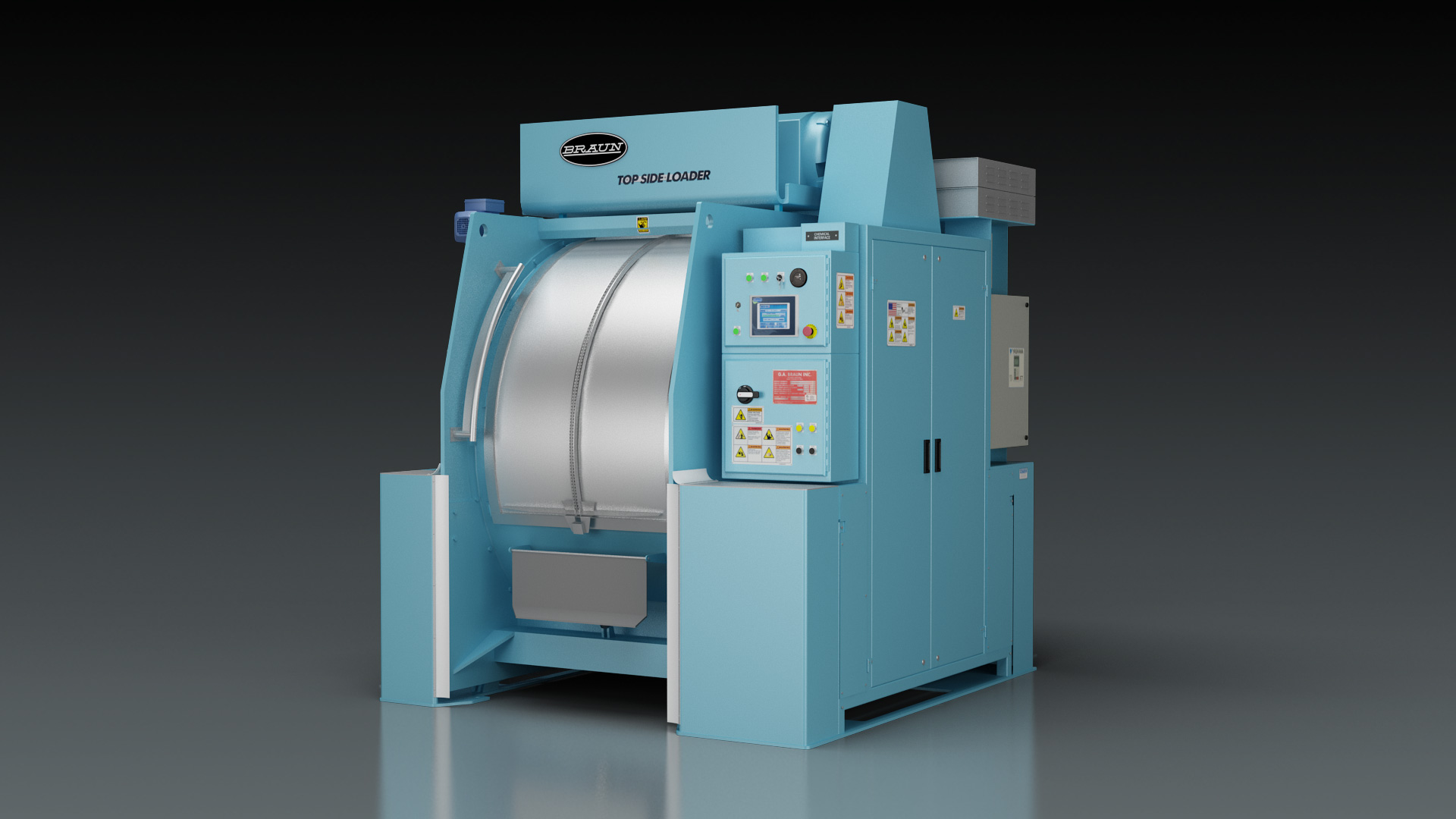 Top Side Loader Washer/Extractors (Medicare) - G.A. Braun, Inc.