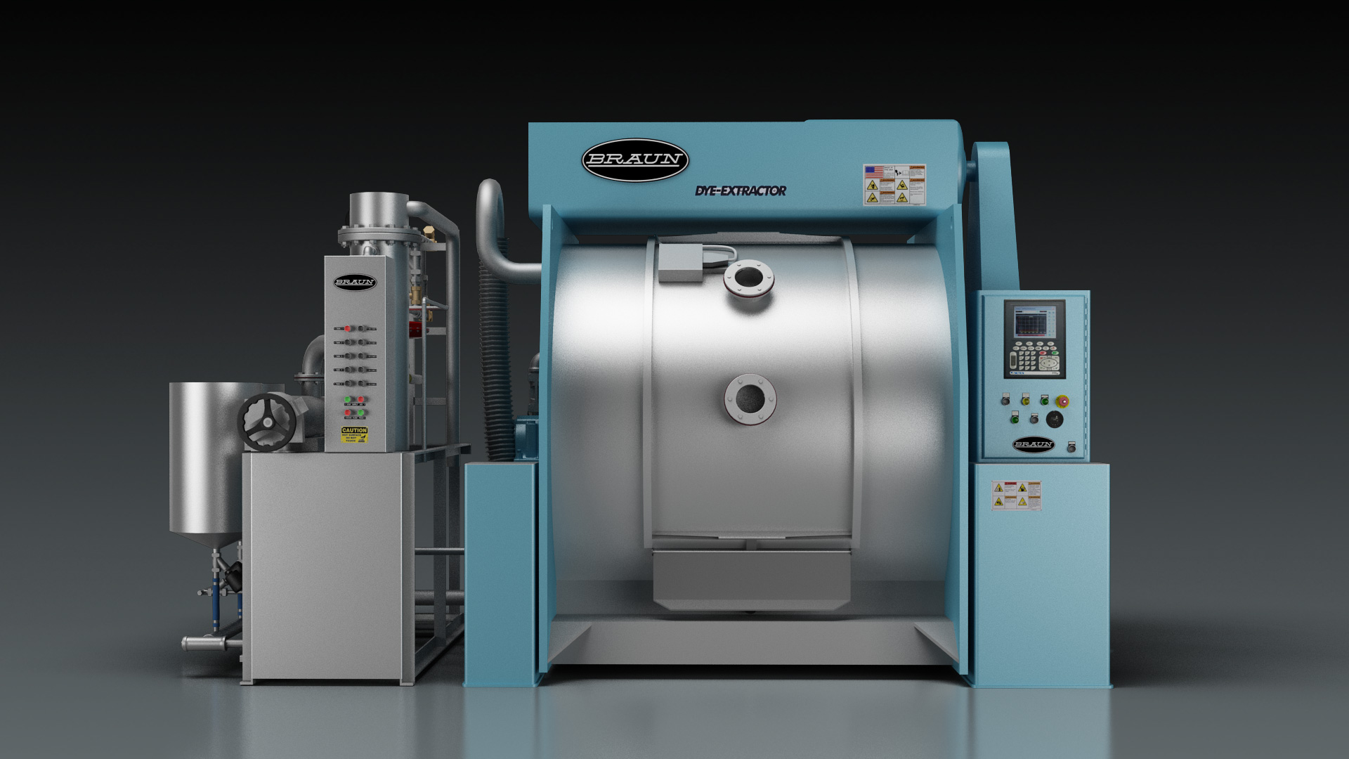 Wet Processing Systems Precision Dyeing Equipment - G.A. Braun, Inc.