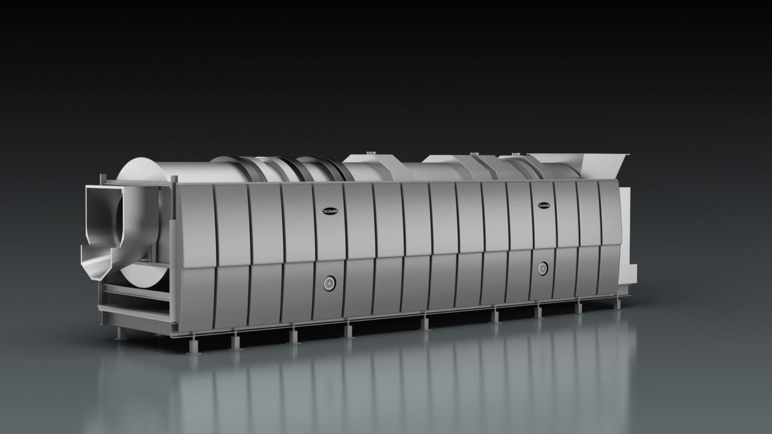 SmoothFlow® Batch Tunnel Washer 130 lb. Model - G.A. Braun, Inc.