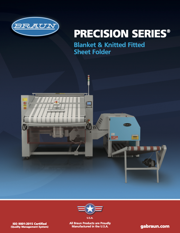 Precision Series® Blanket & Knitted Fitted Sheet Folder - G.A. Braun, Inc.