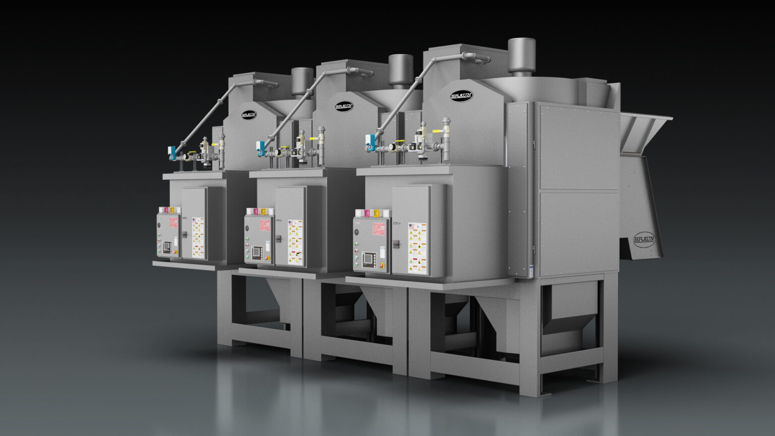 (SBS) Side-By-Side Chute Load Dryers - G.A. Braun, Inc.