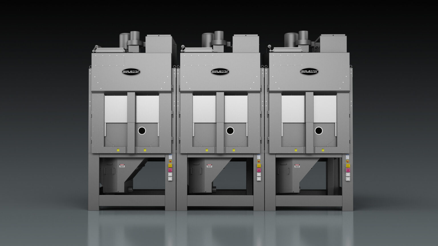 (SBS) Side-By-Side Dryer Non-Chute Load - G.A. Braun, Inc.