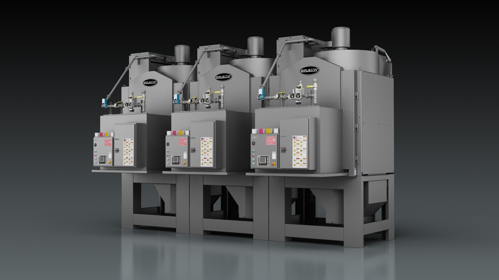 (SBS) Side-By-Side Dryer Non-Chute Load - G.A. Braun, Inc.