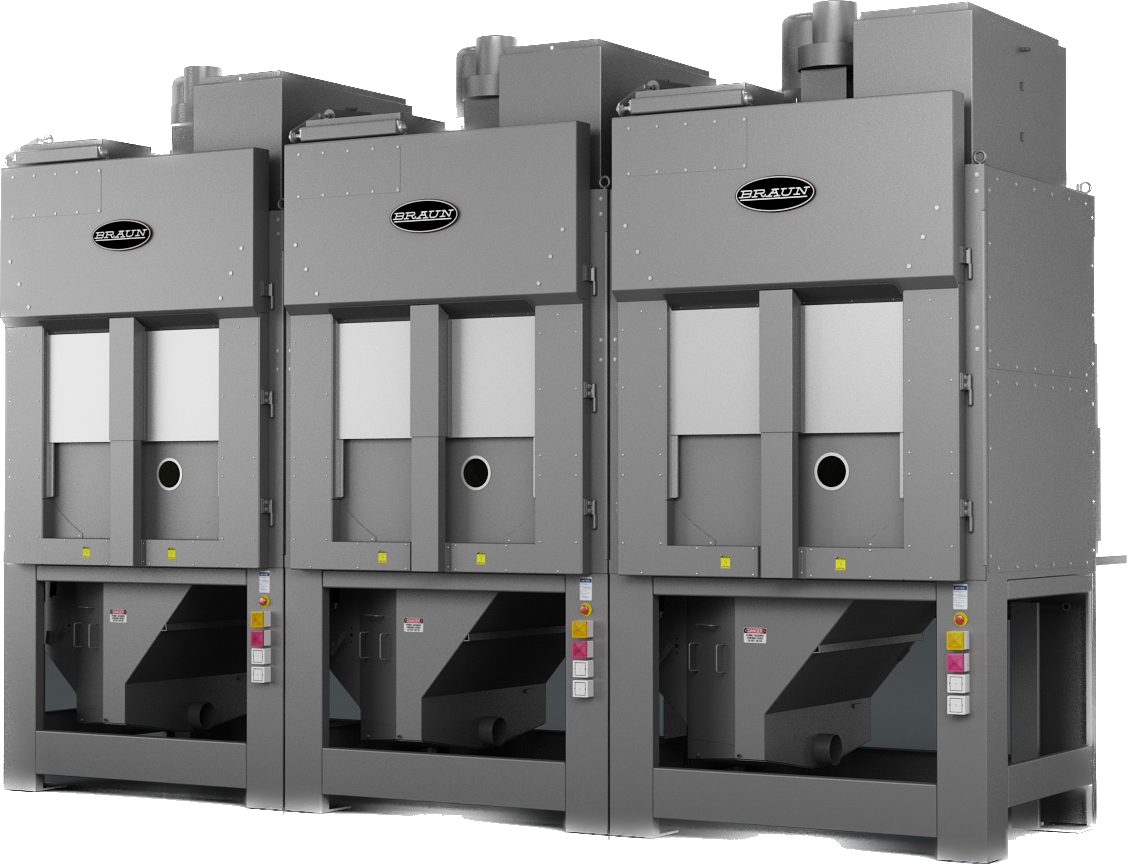 (SBS) Side-By-Side Dryer Non-Chute Load - G.A. Braun, Inc.