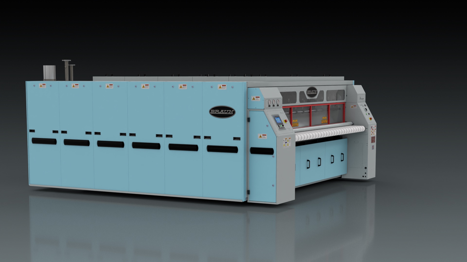 Precision Series® Standard Ironers - G.A. Braun, Inc.