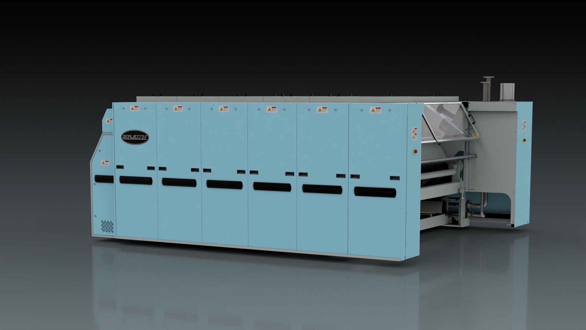 Precision Series® Standard Ironers - G.A. Braun, Inc.