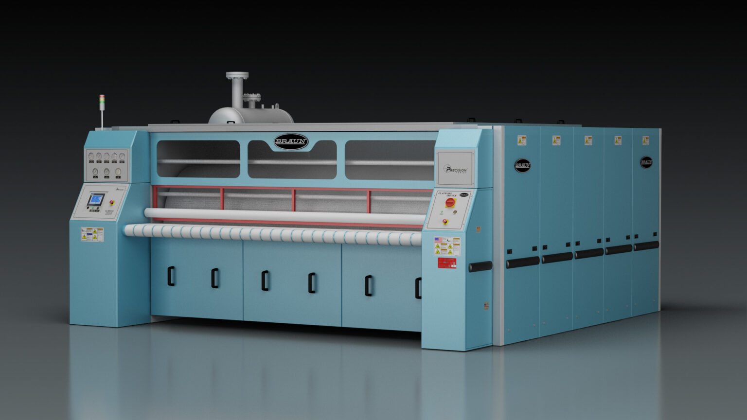 Precision Series® Self-Contained Thermal Ironers - G.A. Braun, Inc.