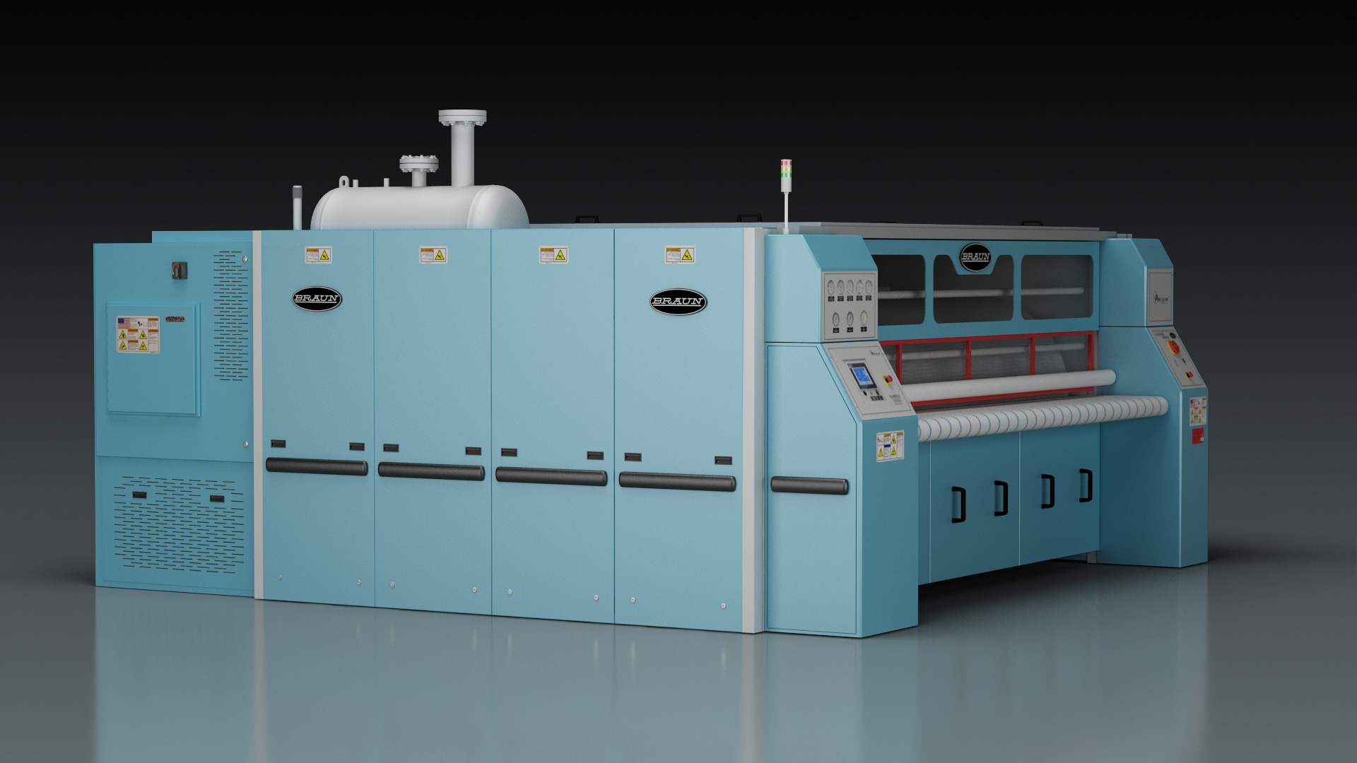 Precision Series® Self-Contained Thermal Ironers - G.A. Braun, Inc.