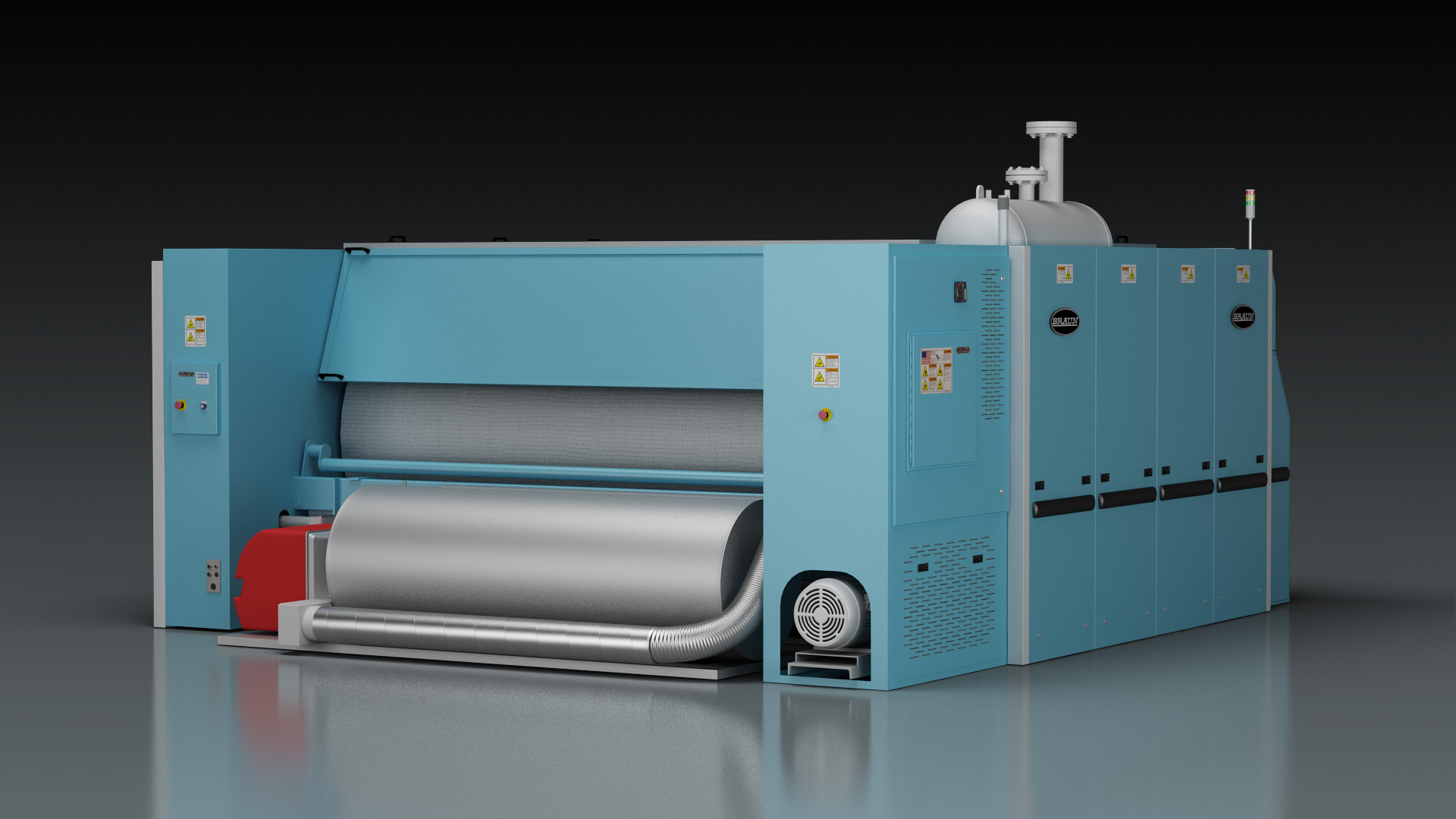 Precision Series® Self-Contained Thermal Ironers - G.A. Braun, Inc.