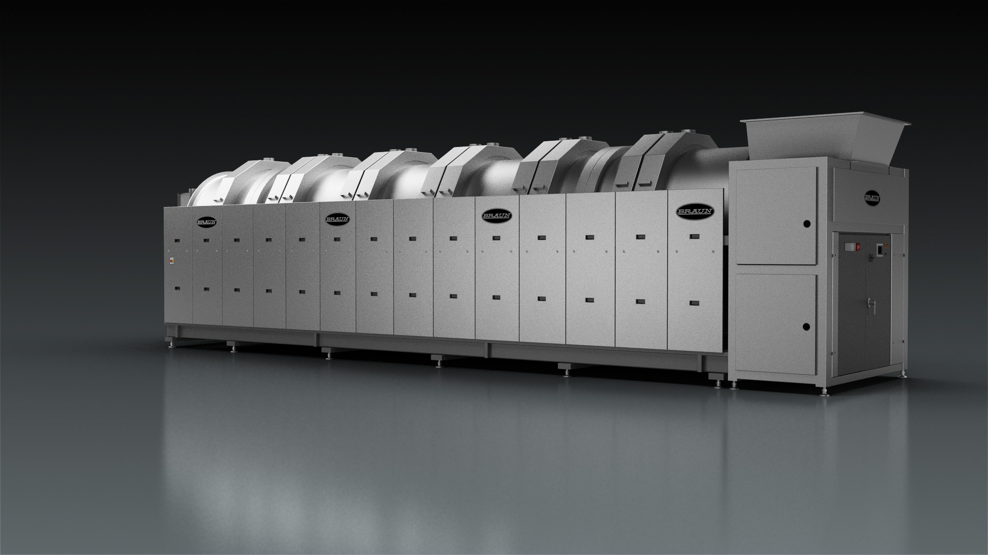 SmoothFlow® Batch Tunnel Washer 150 lb. and 220 lb. Models - G.A. Braun ...