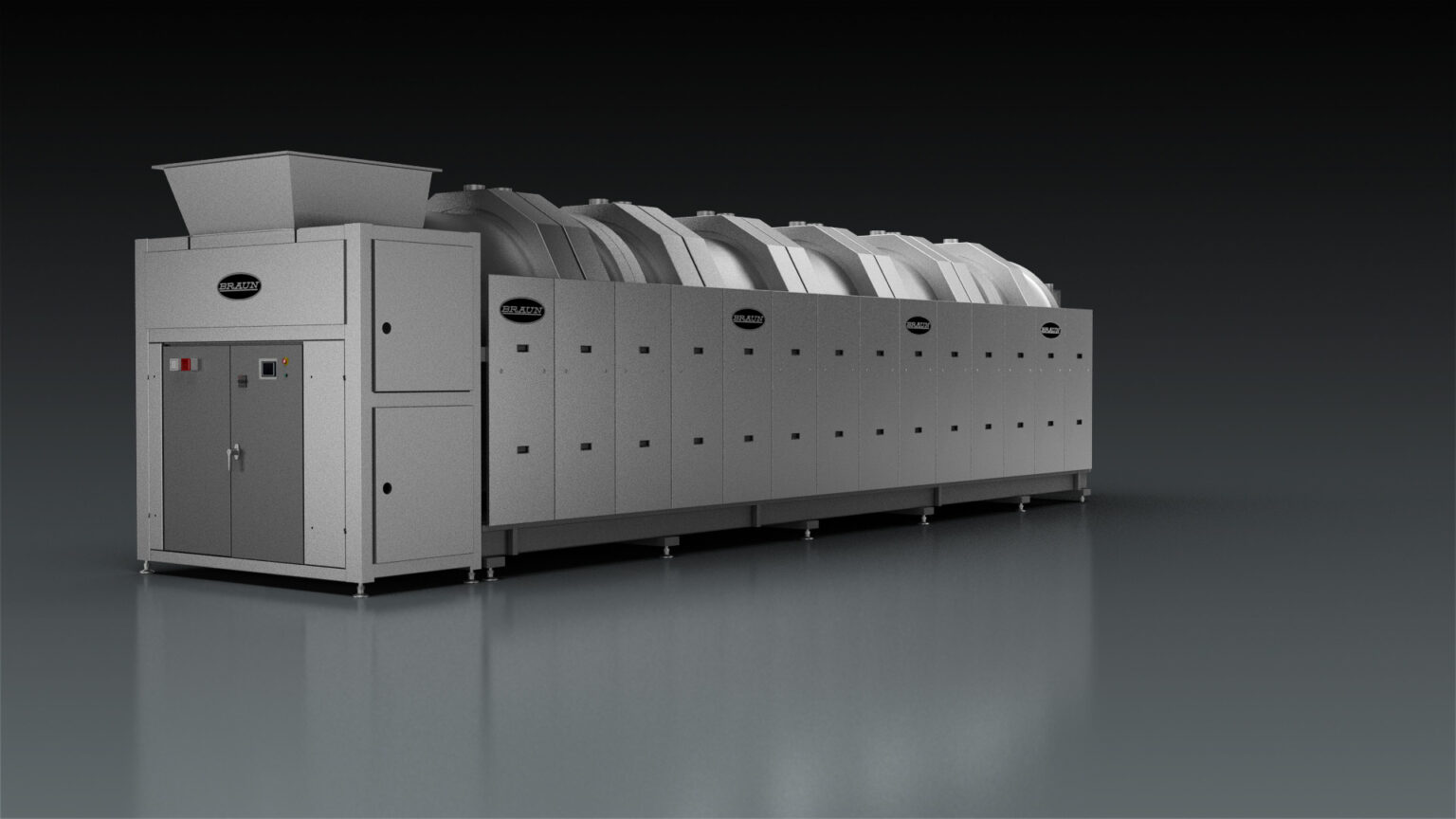 SmoothFlow® Batch Tunnel Washer 150 lb. and 220 lb. Models - G.A. Braun ...