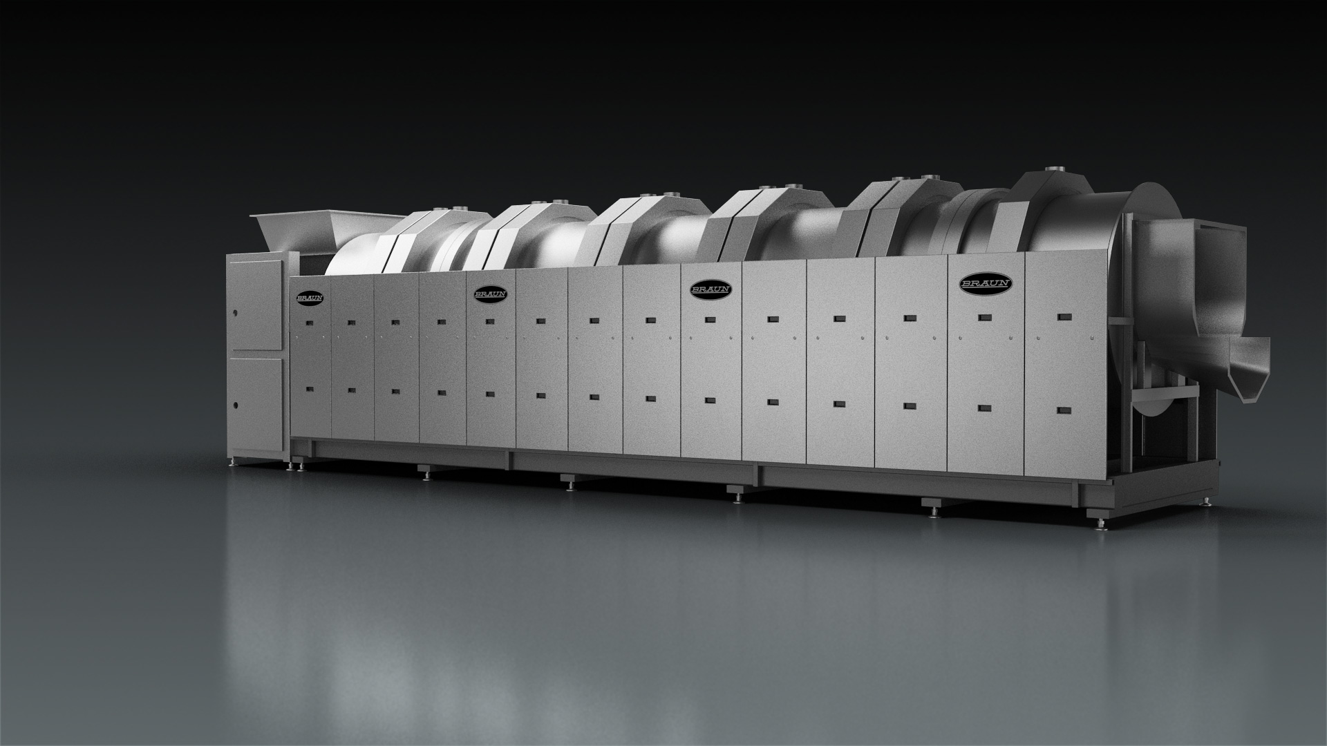 SmoothFlow® Batch Tunnel Washer 150 lb. and 220 lb. Models - G.A. Braun ...